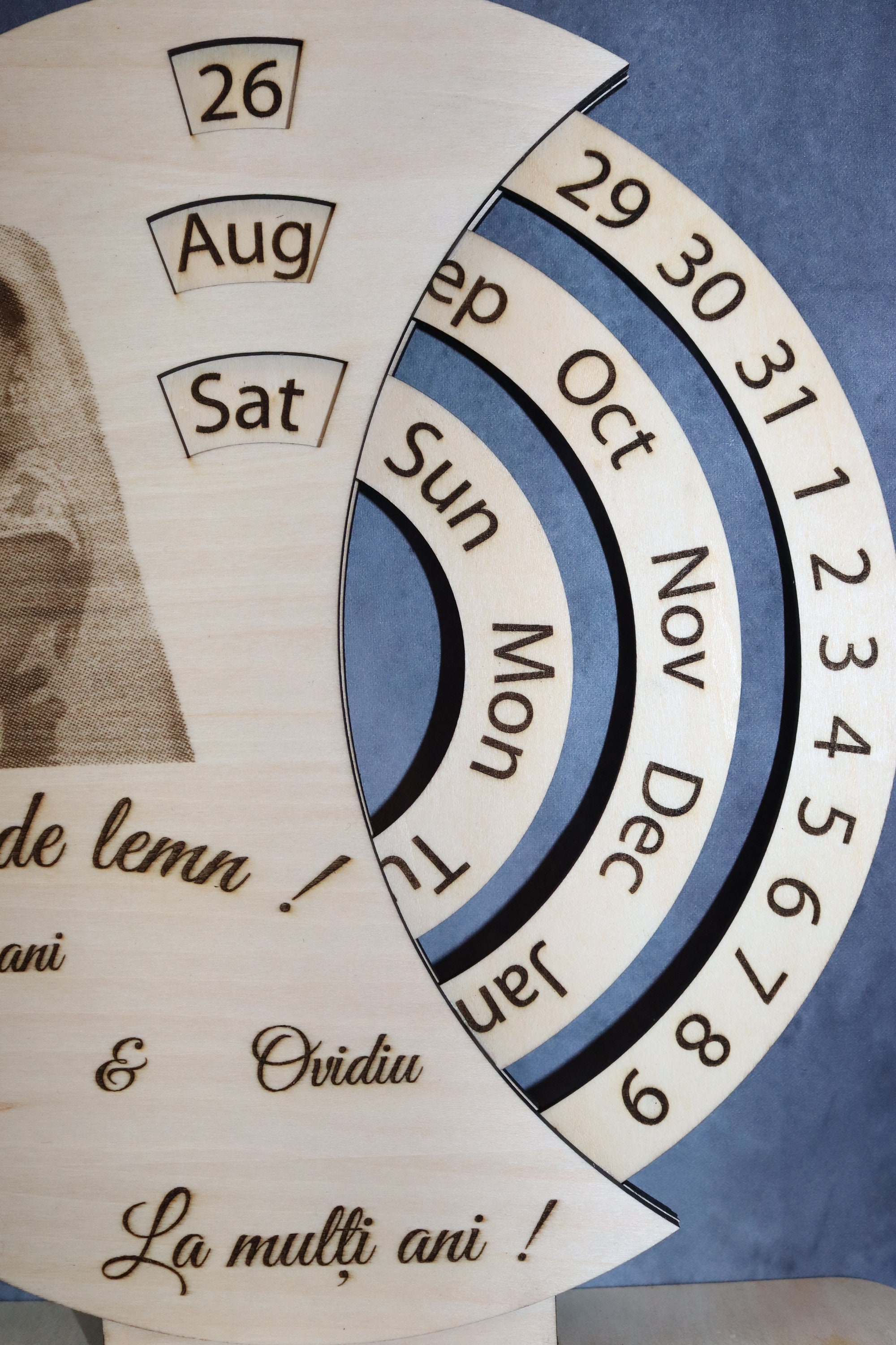 Perpetual Calendar, 2023 Calendar, Forever Calendar, Wooden Hanging ...