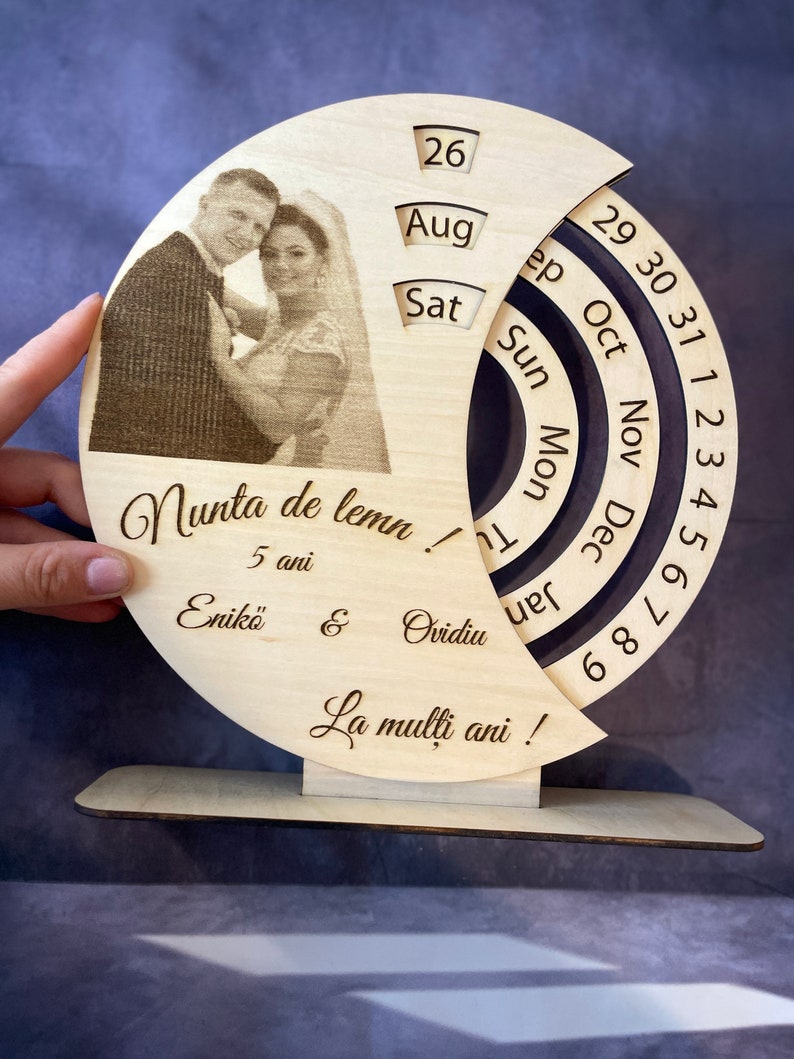 Perpetual Calendar, 2023 Calendar, Forever Calendar, Wooden Hanging ...