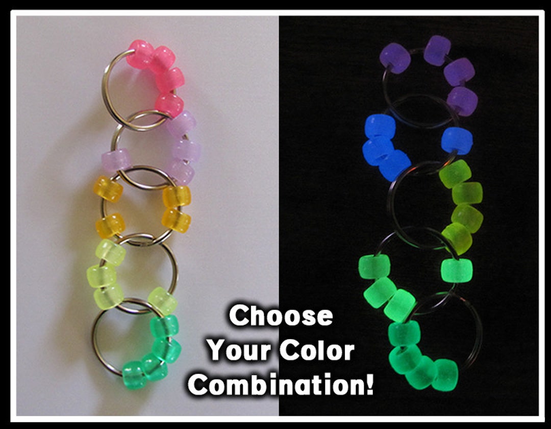 Key Ring Fidget - Glow in the Dark - Etsy