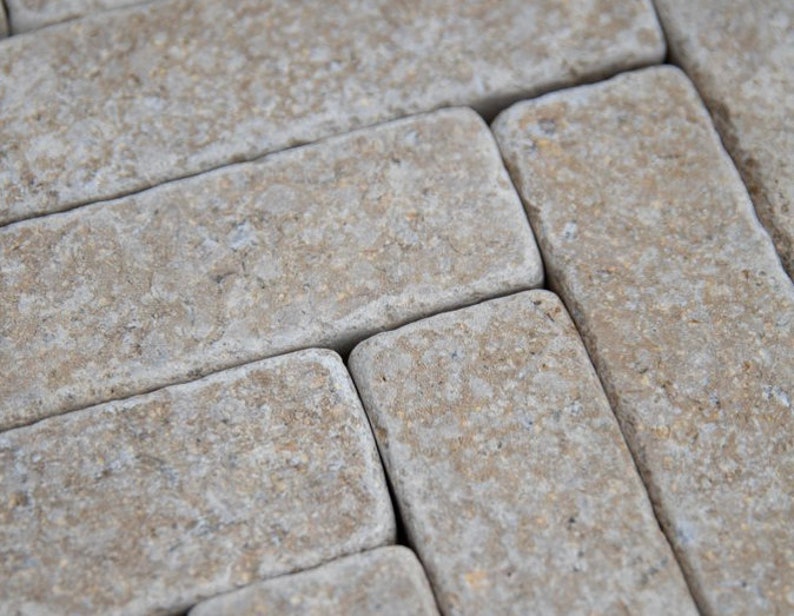 Natural Beige Limestone Bricks (packs of 10) - Etsy