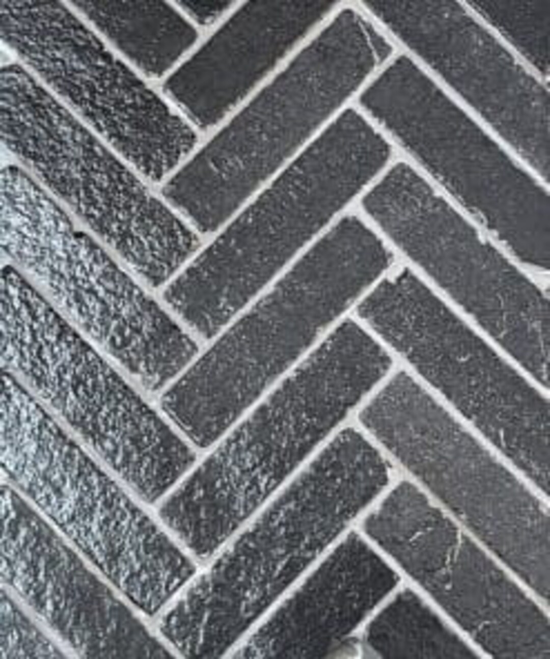 Natural Black Limestone Bricks - Etsy