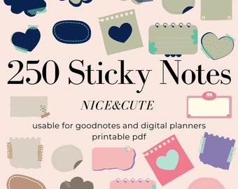 50 Digital Vintage Stickers Pack, Digital Stickers, Png Stickers ...