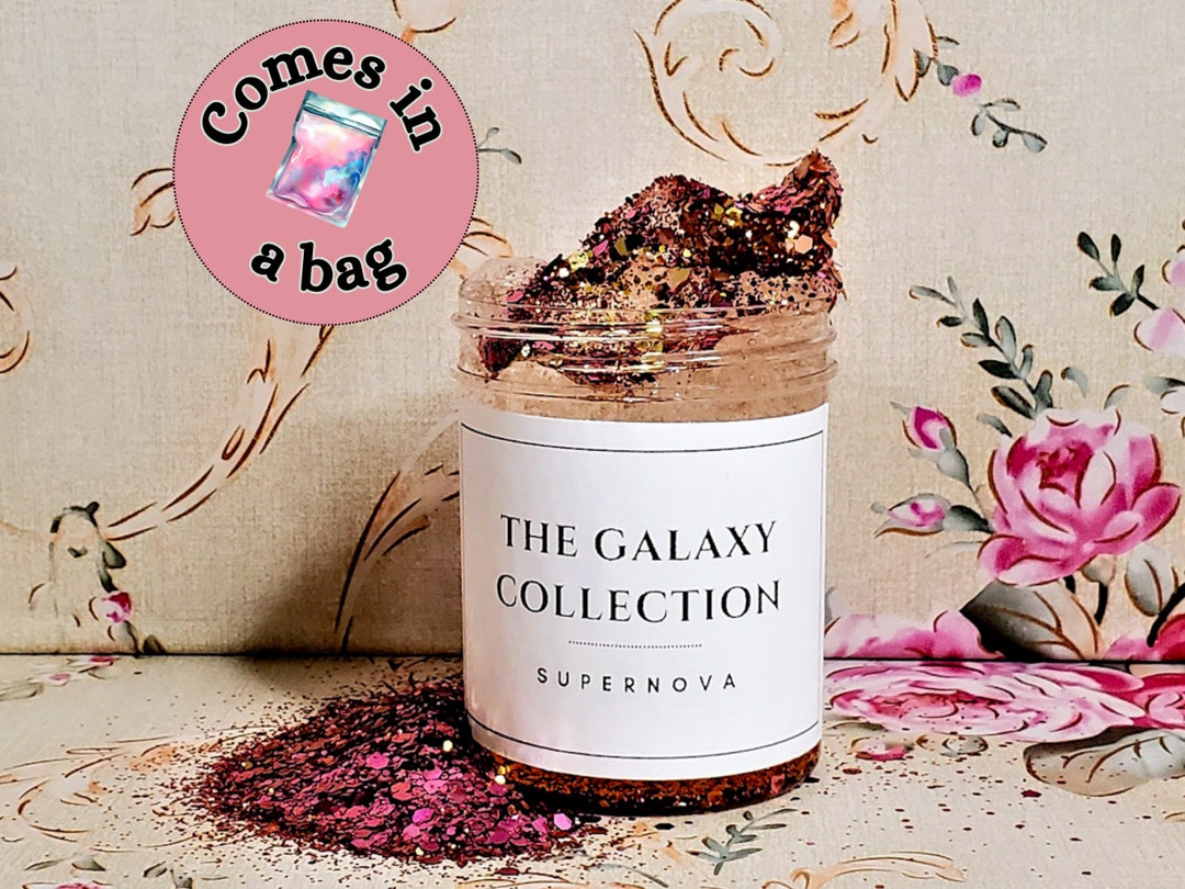 Pink Galaxy Slime: Duo Chrome Glitter, Unscented (4oz) - Etsy
