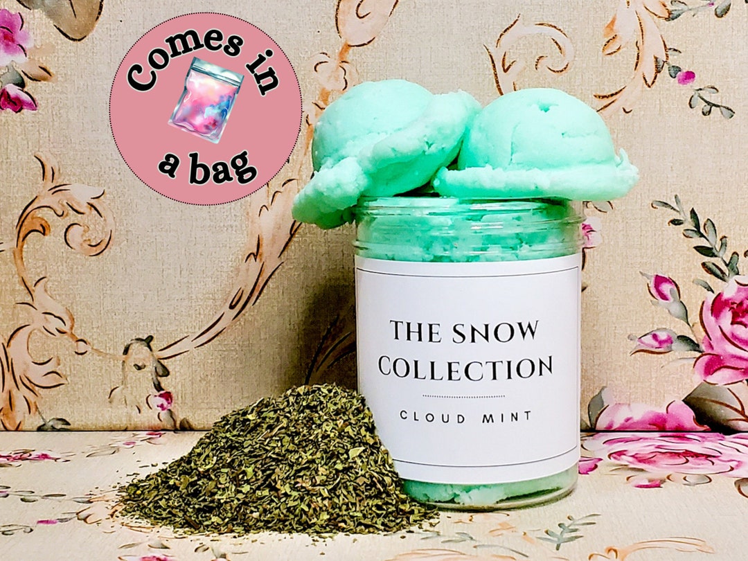 Cloud Slime in a Bag, Mint Green Cloud Slime, Cloud Slime, Handmade ...