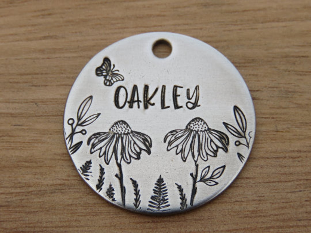 Quality Dog Tag, Pet ID Tag for Collar, Metal Dog Tag, Handmade Dog Tag ...