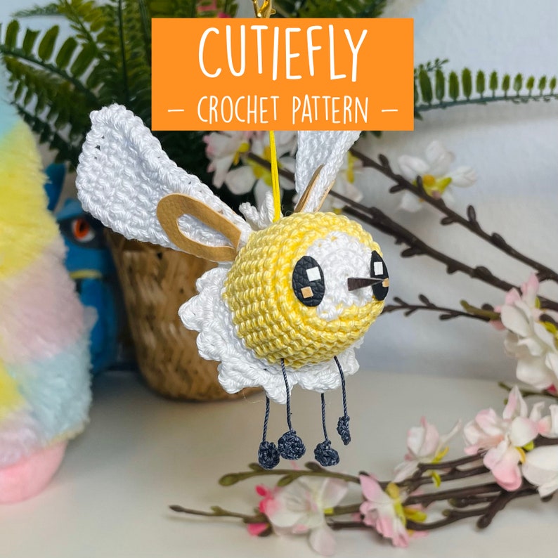 Cute Fly - PDF Crochet Pattern English - (amigurumi Tutorial Bee) - Etsy