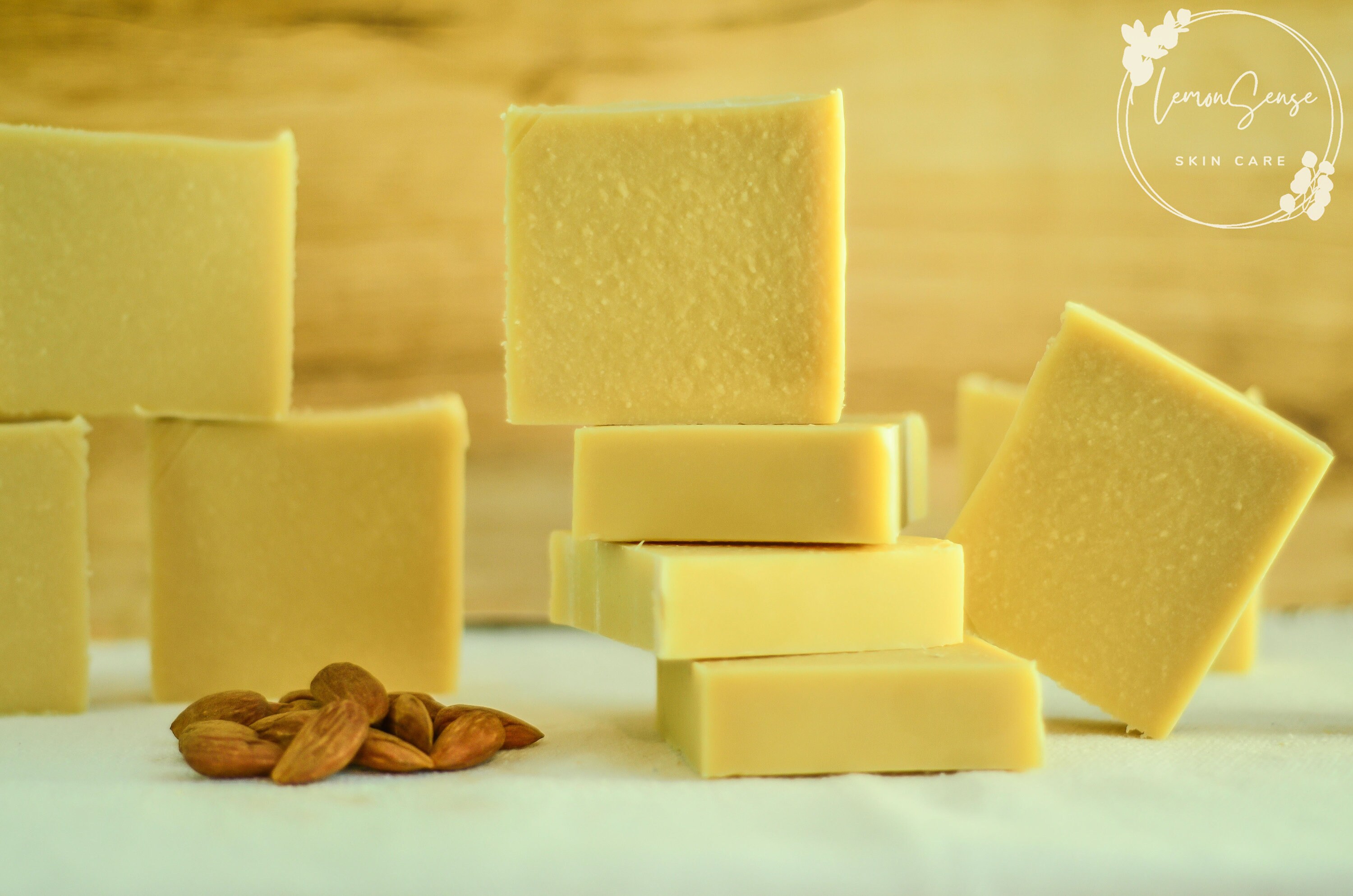 Organic Almond Milk Soap: Honey & Oats, Vegan Handmade Soap - Etsy