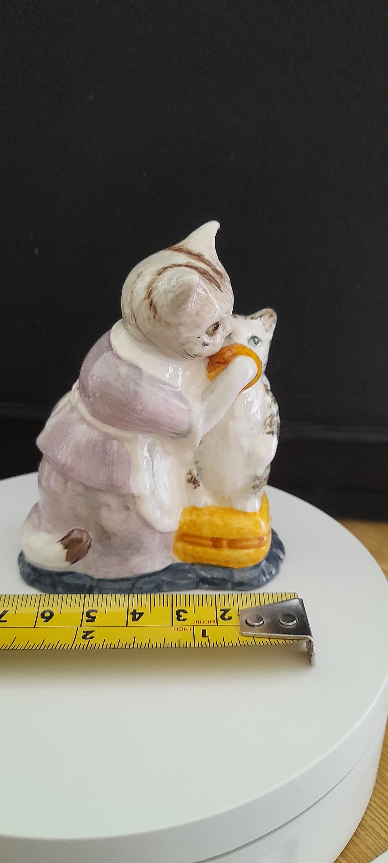 Tabitha Twitchit and Miss Moppet Beatrix Potter Figurine Beswick ...