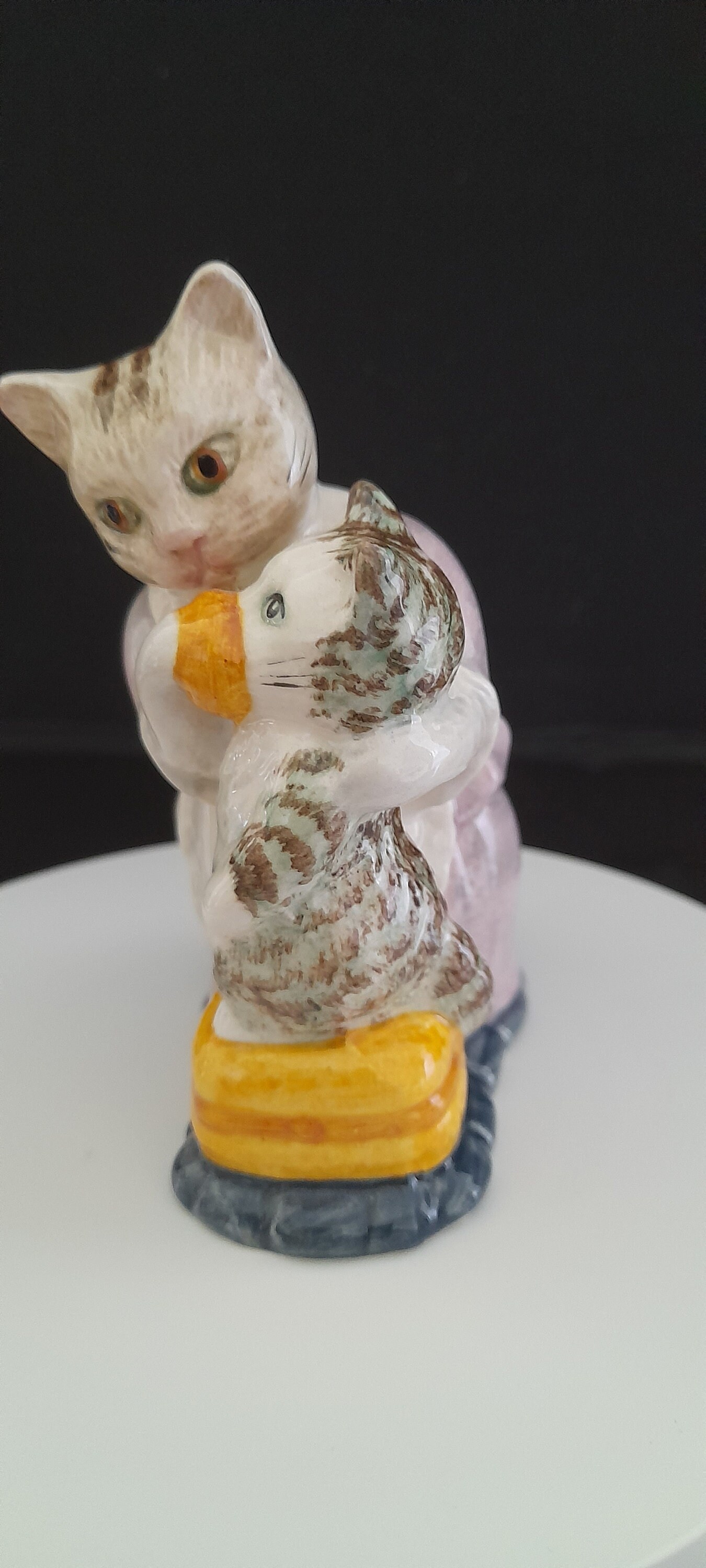 Tabitha Twitchit and Miss Moppet Beatrix Potter Figurine Beswick ...