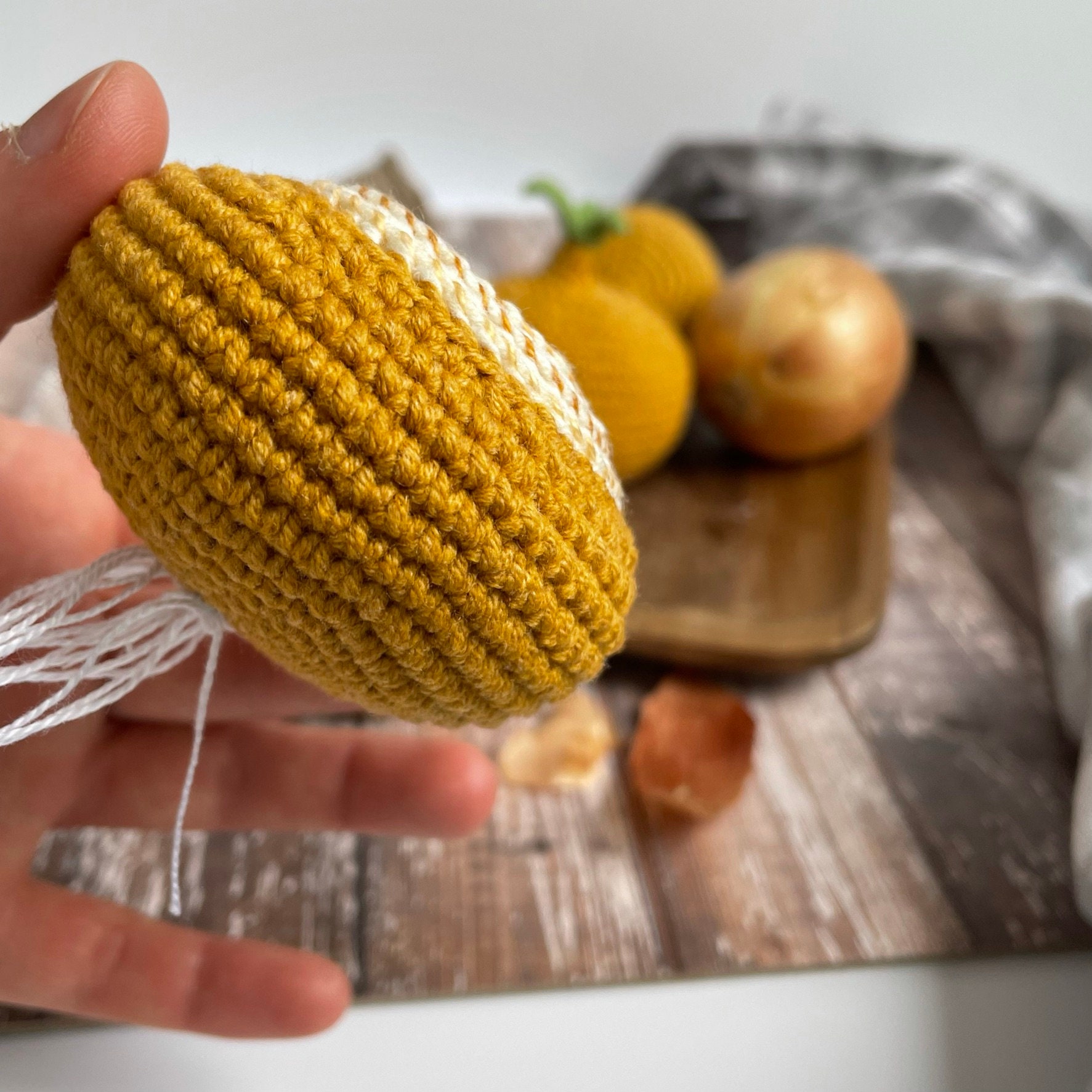 ONION Crochet Pattern. Crochet Vegetables Pattern. Play Food - Etsy