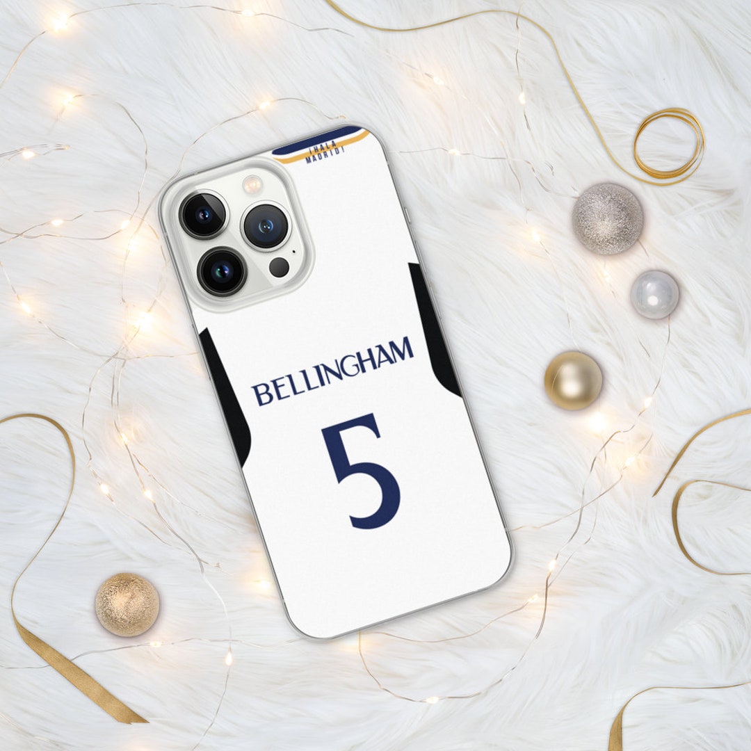 Jude Bellingham Real Madrid Inspired Clear Case for Iphone® CUSTOM ...