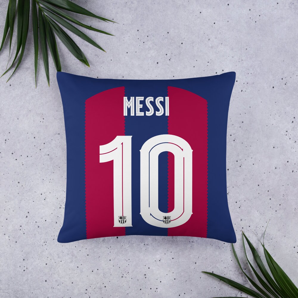 Lionel Messi Pillow Case Fc Barcelona La Liga Argentina Football ...