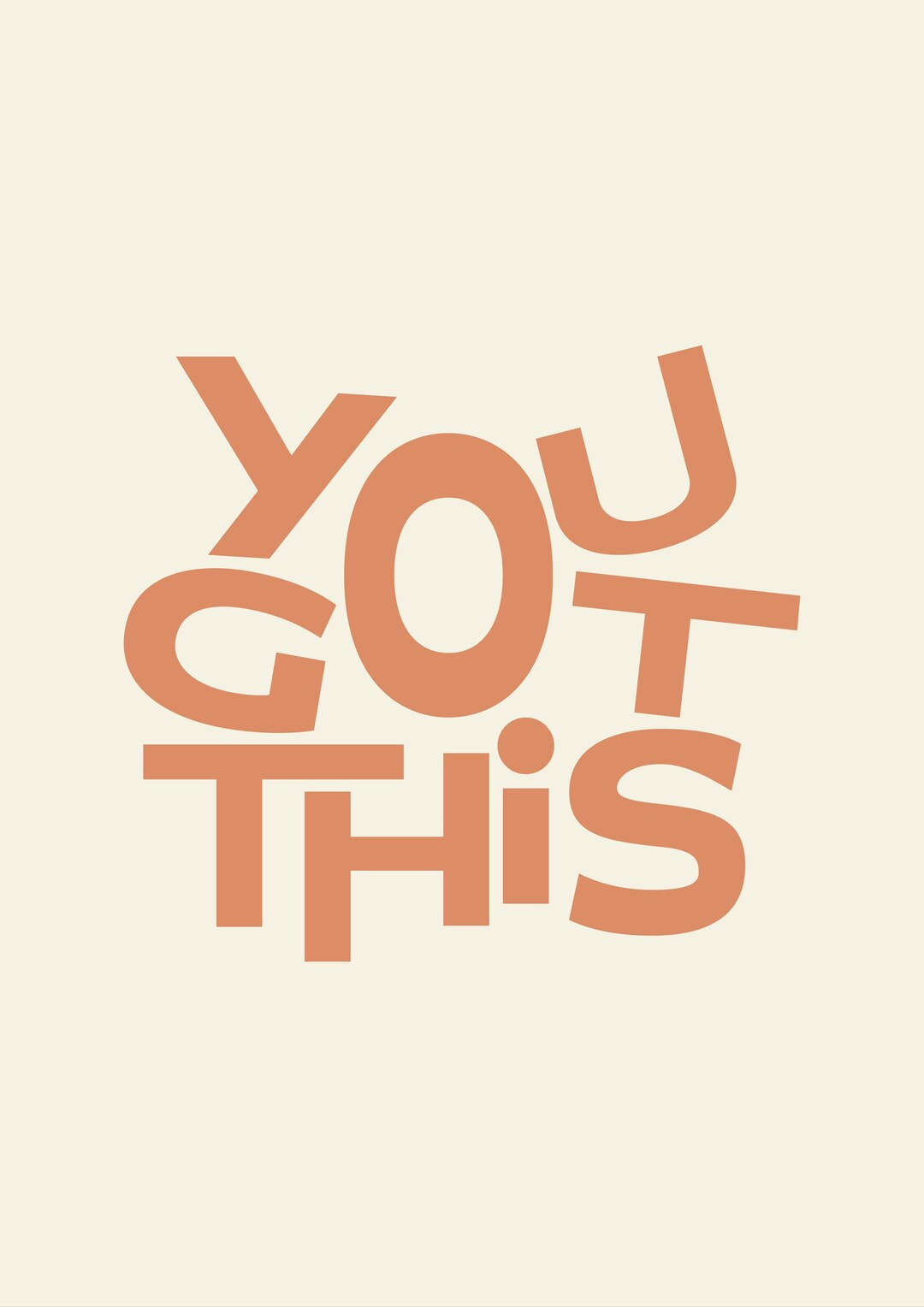 You Got This Motivational Poster - Etsy