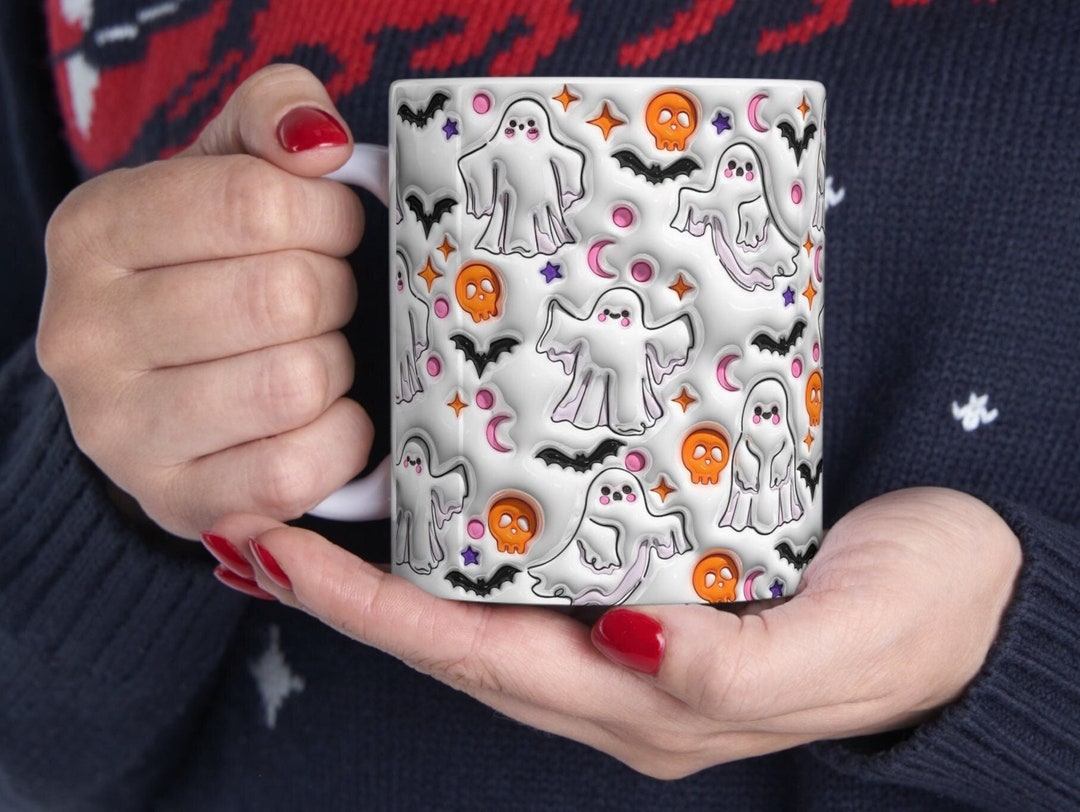 Halloween Mug, Halloween Coffee Mug, Halloween Unique Gift, Cute ...