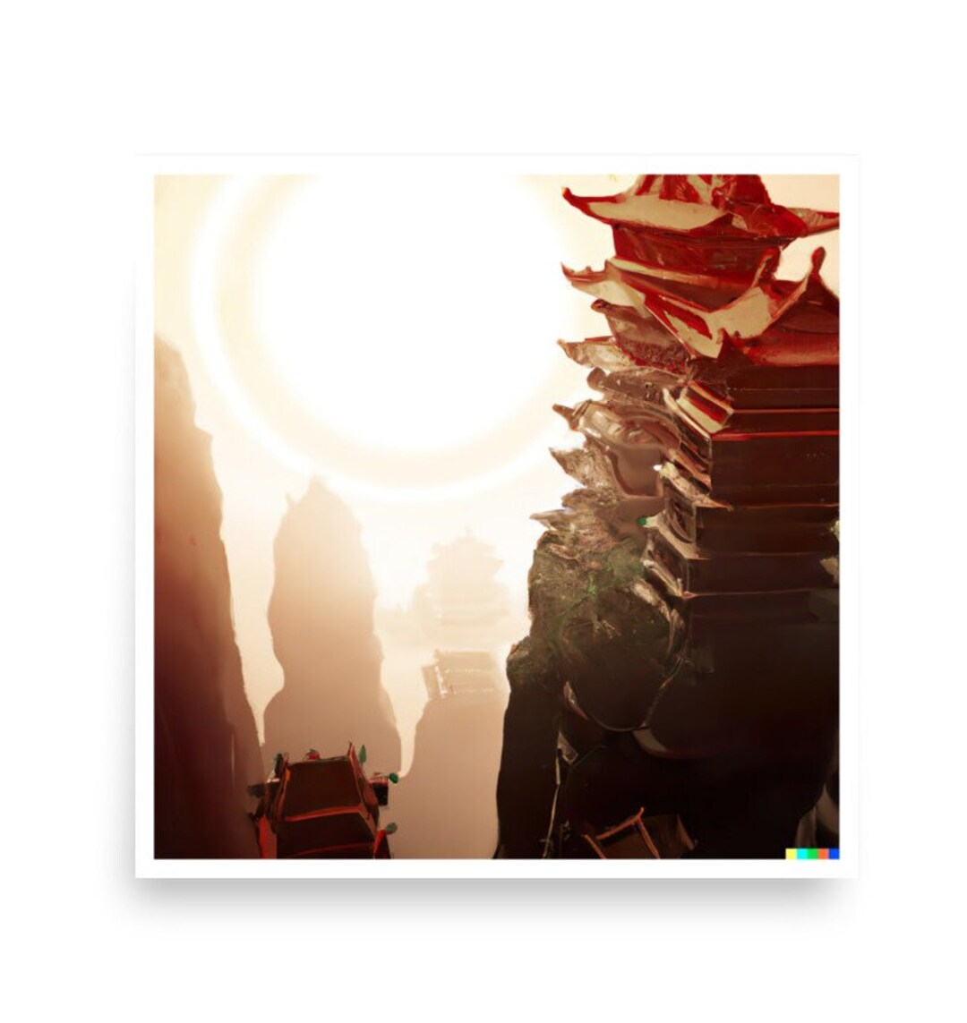 Bright Sun of Japan, Poster - Etsy