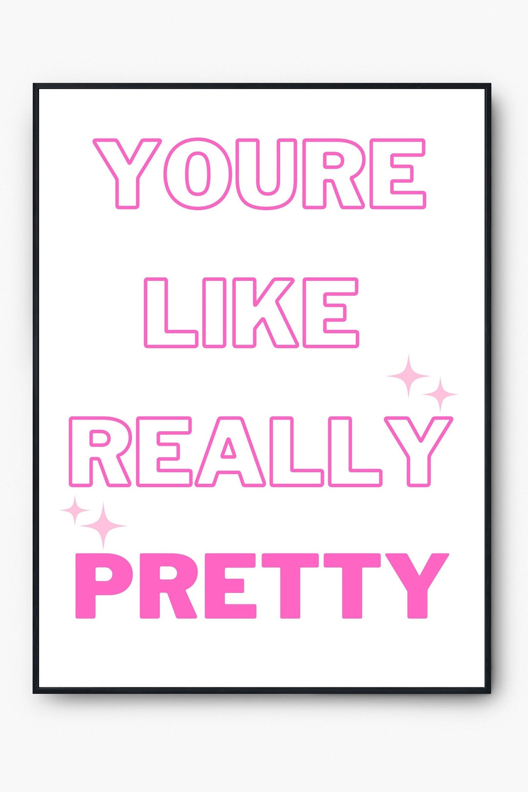 Custom Girly Prints, Aesthetic Wall Art, Colorful Wall Art, Retro ...