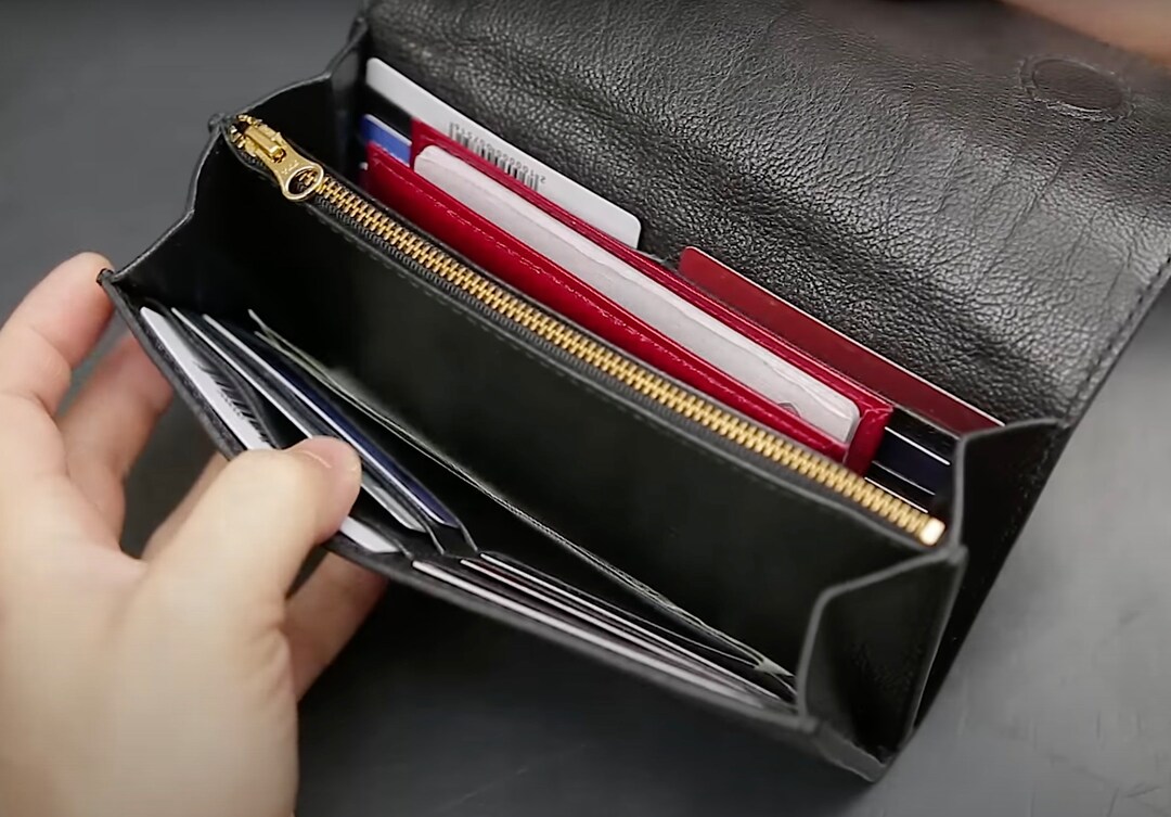 Woman Zip Wallet PDF Pattern + Video Tutorial - Etsy