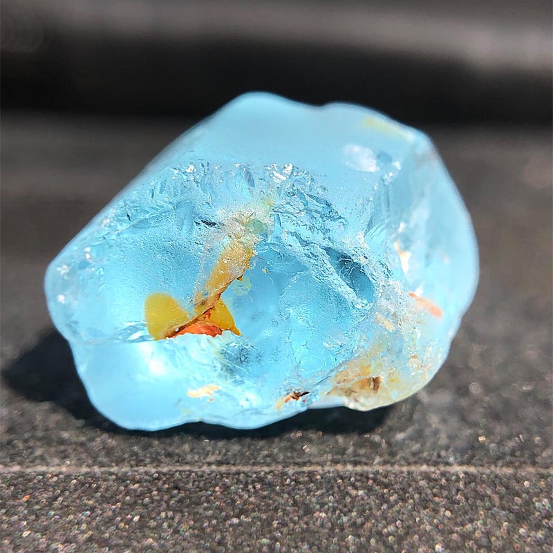 Rough Blue Topaz - Etsy