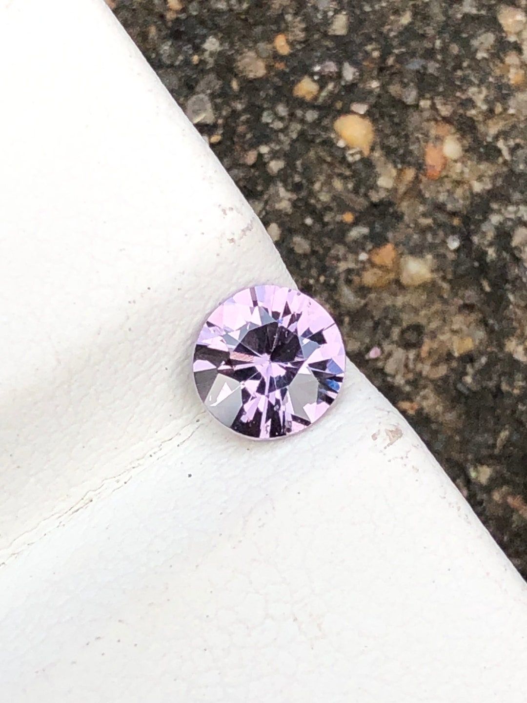 Natural Colorless Spinel Gemstone, 5x3 MM 0.55 Carats Loose Faceted ...