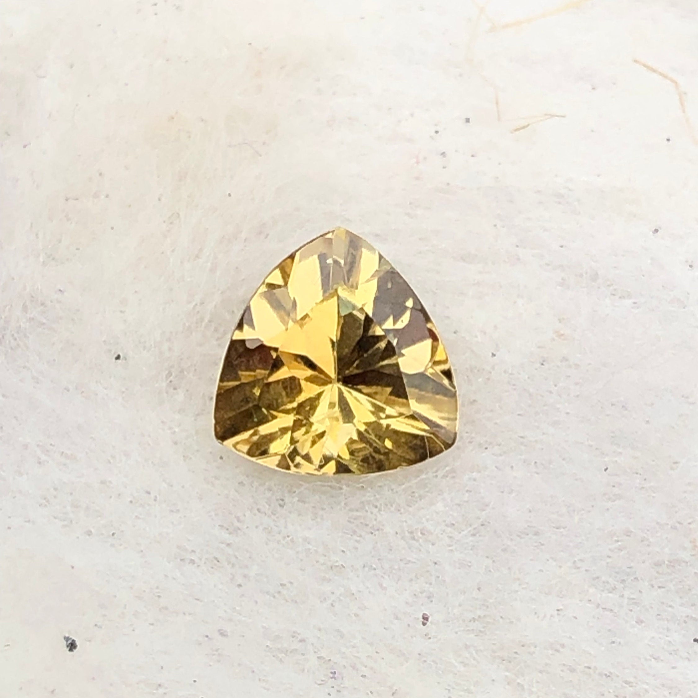Buy 6mm Tanzanite Trillion, Yellow Cut Tanzanite Stone for Ring/pendant ...