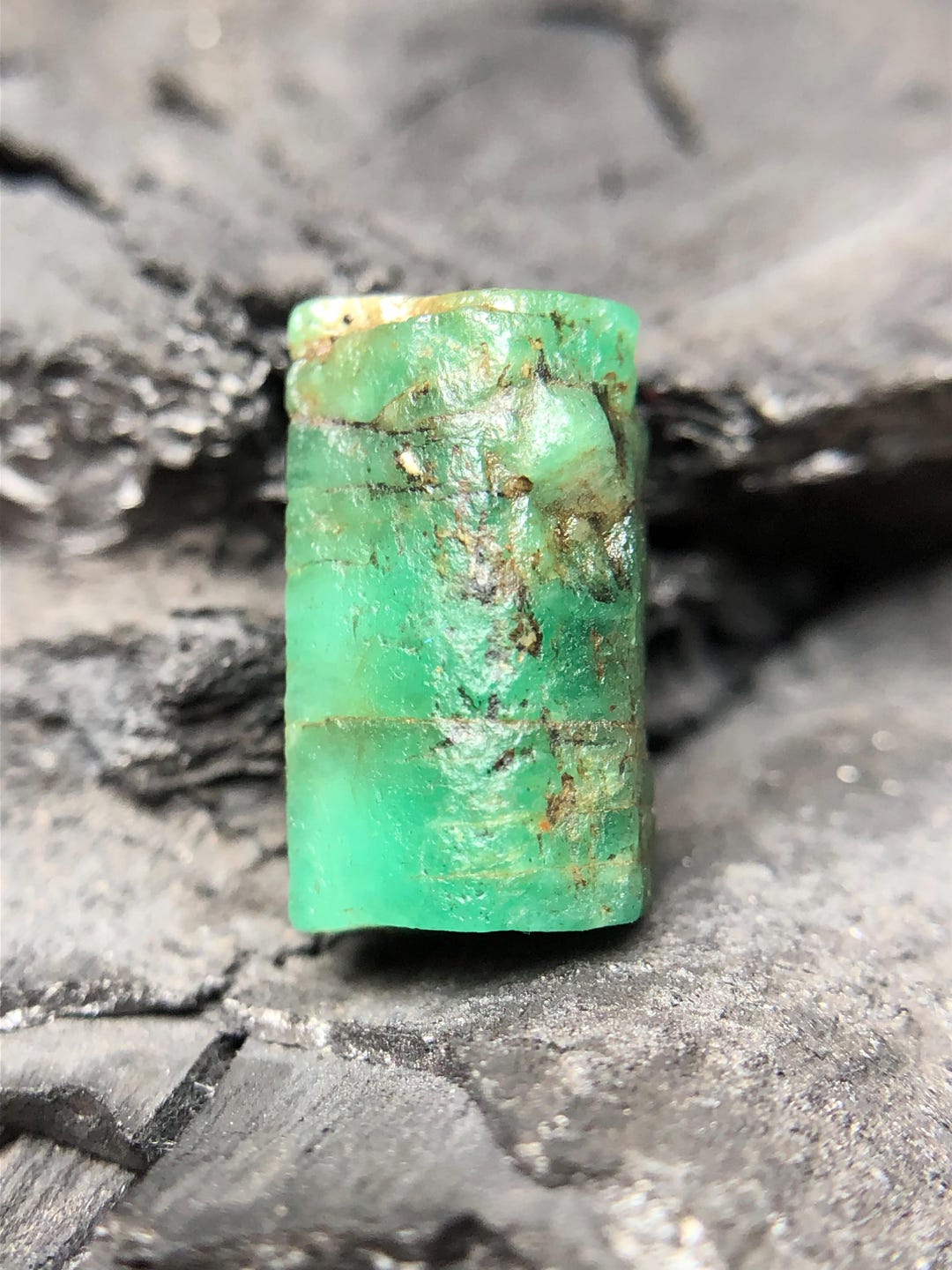 Natural Specimen Emerald Crystal, Loose Uncut Emerald Rough, 10 Ct ...