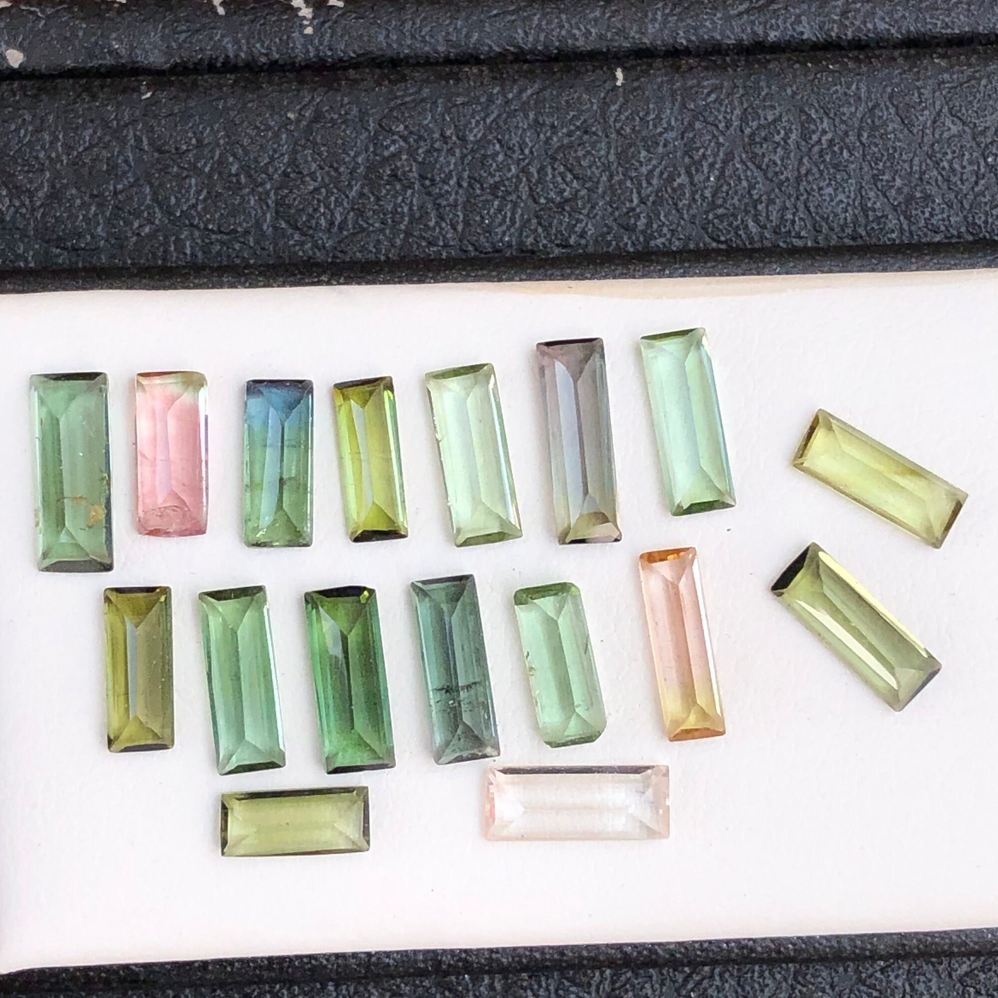Buy Natural Multi Color Tourmaline, 6.50 Ct. Loose Loop Clean ...