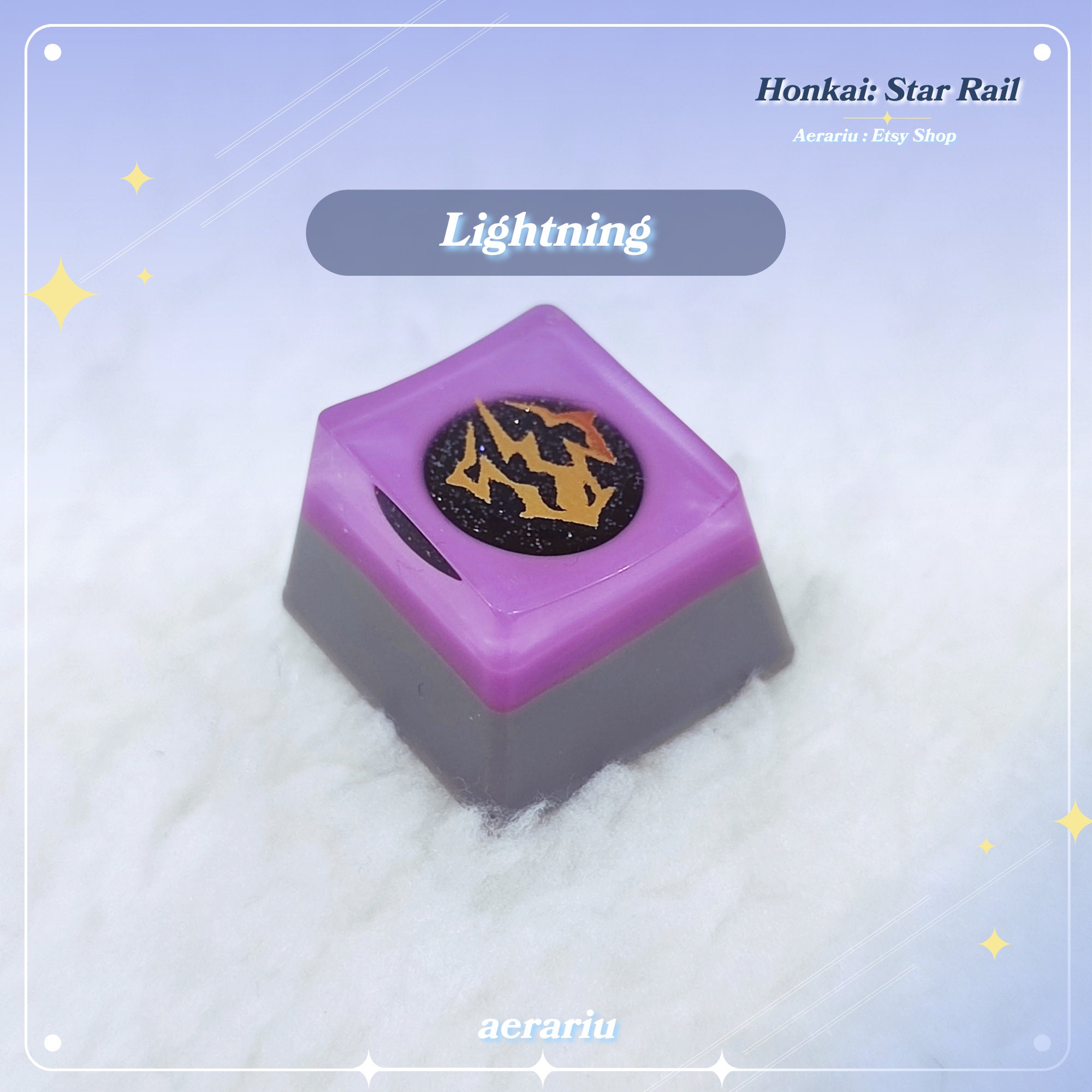 Honkai Star Rail Artisan Keycaps Custom Resin Keycaps Cherry - Etsy