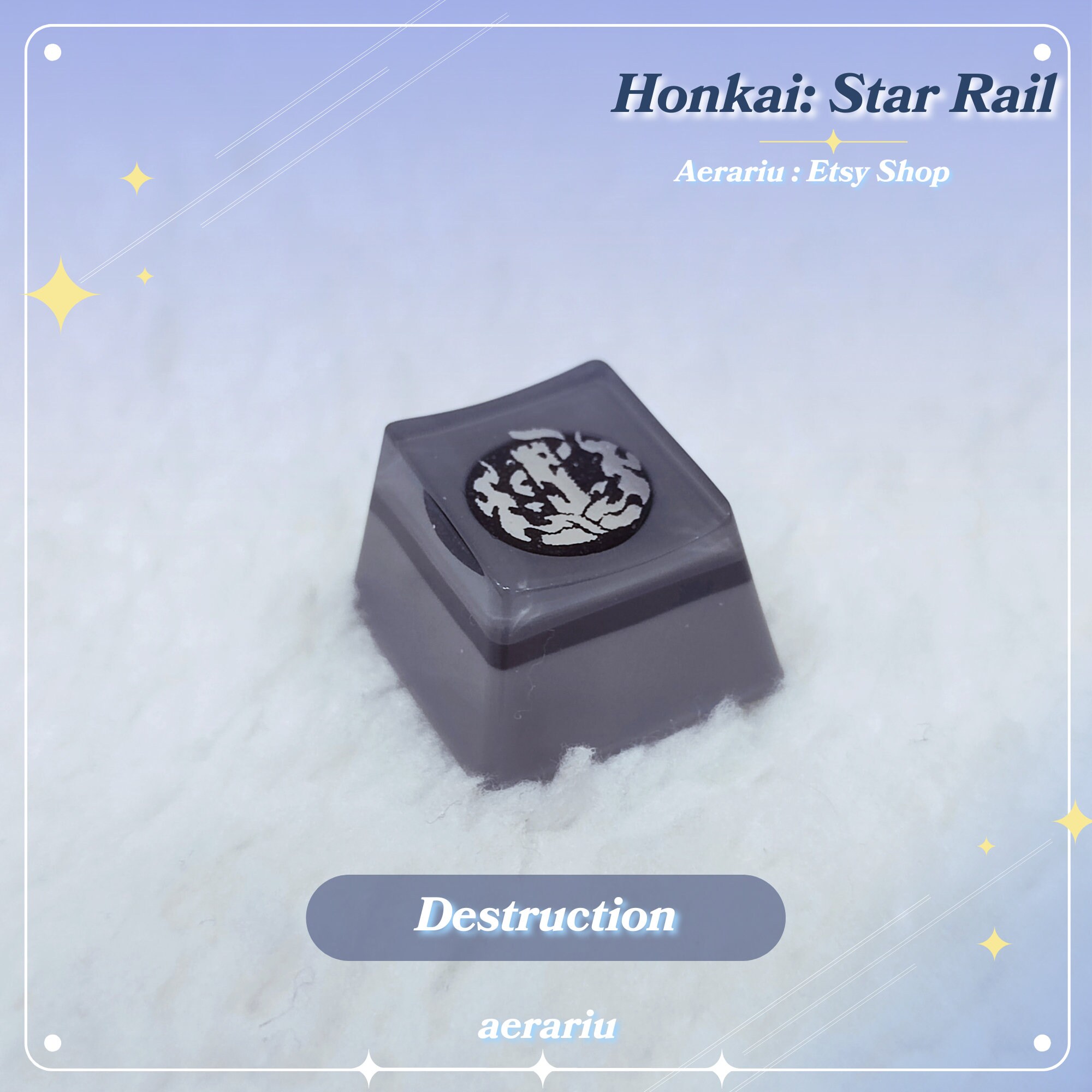 Honkai Star Rail Artisan Keycaps Custom Resin Keycaps Cherry - Etsy.de