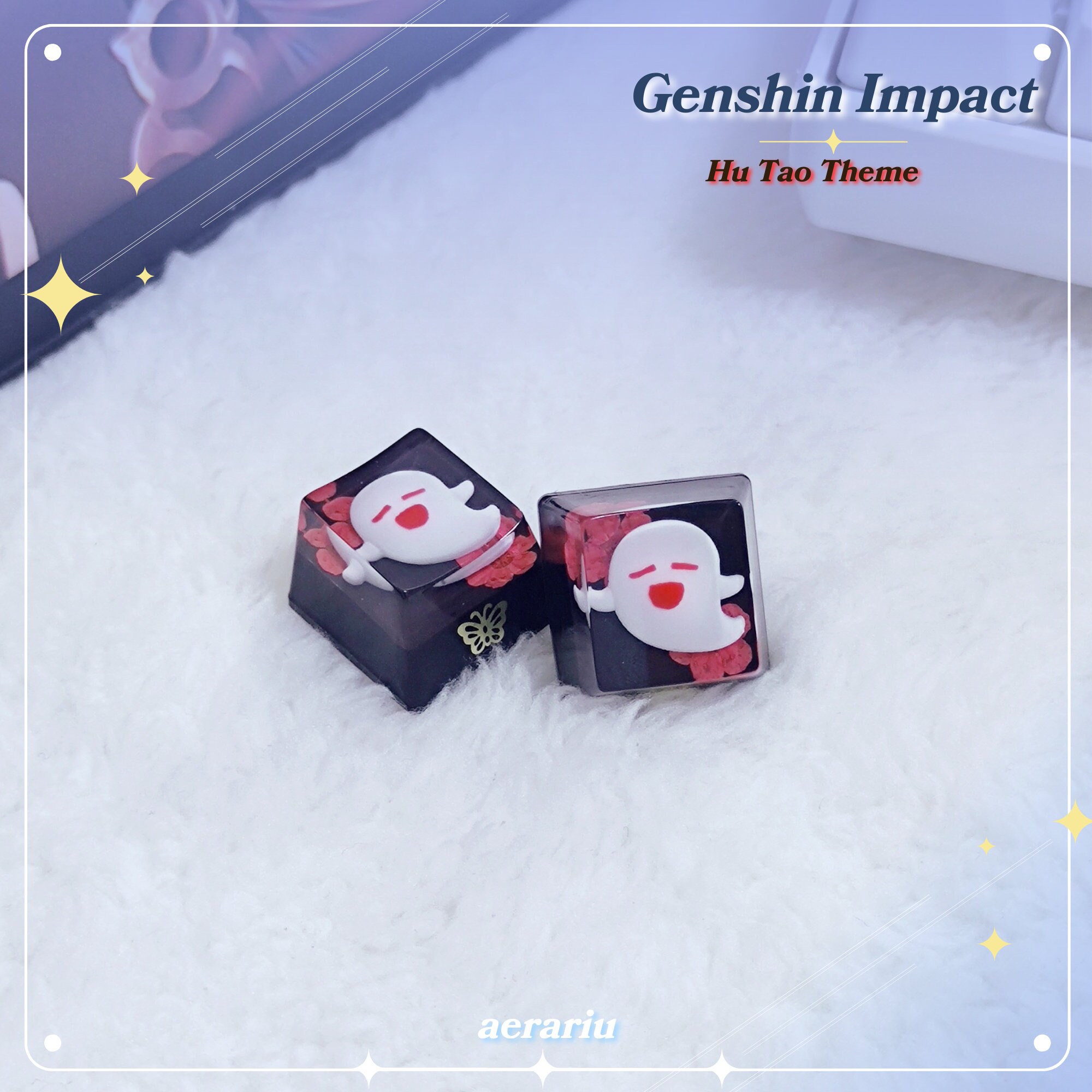 HU TAO Artisan Keycaps Custom Resin Keycaps Cherry Keycaps - Etsy