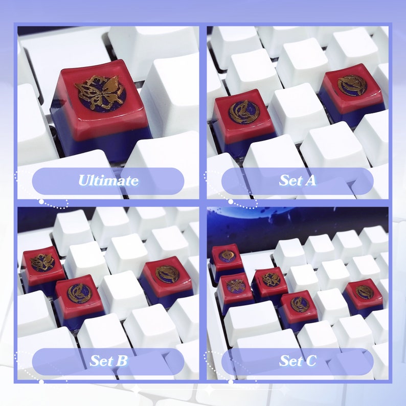Honkai Star Rail Artisan Keycaps Custom Resin Keycaps Cherry - Etsy ...