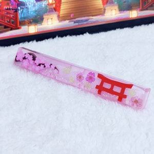 SAKURA Artisan Keycaps, Custom Resin Keycaps, Cherry Keycaps Gift for ...