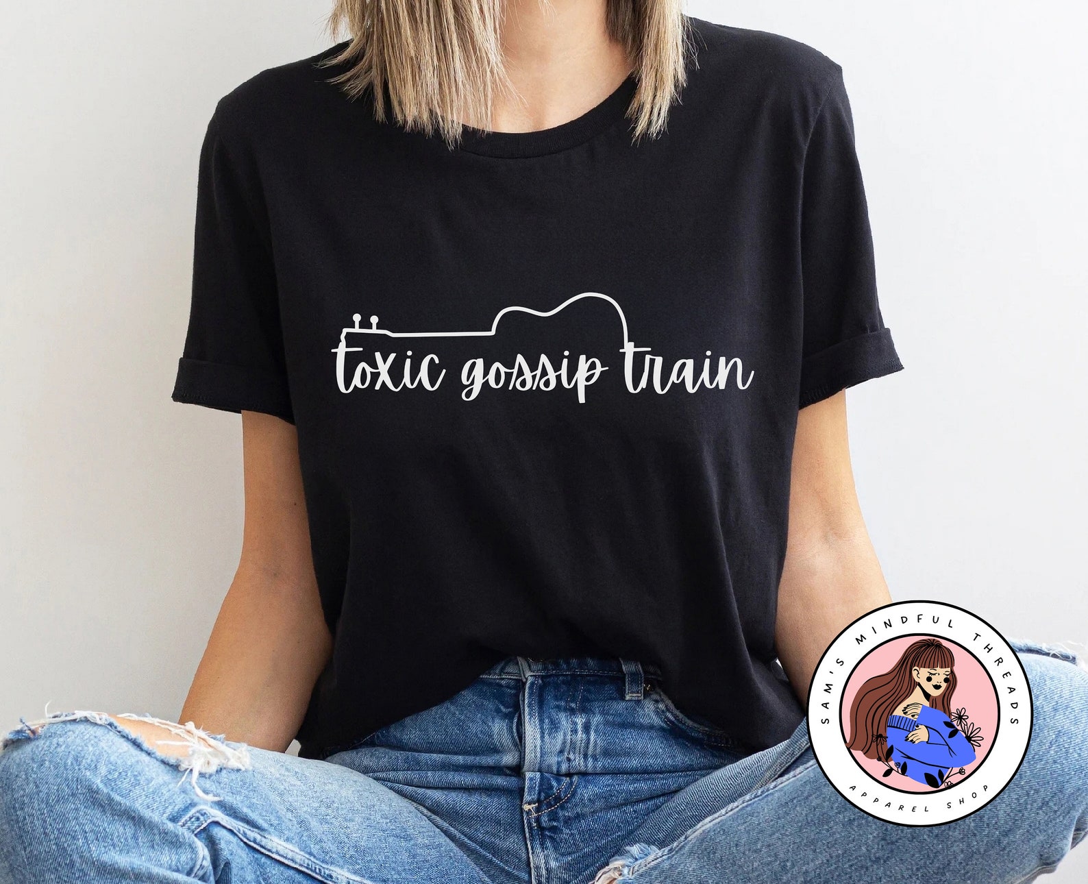 Toxic Gossip Train Ukulele Shirt, Apology Non-apology Video Meme ...