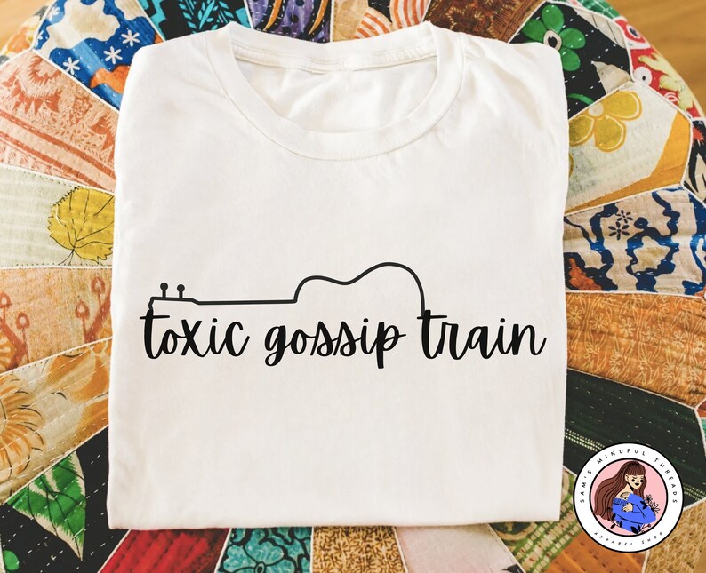 Toxic Gossip Train Ukulele Shirt, Apology Non-apology Video Meme ...