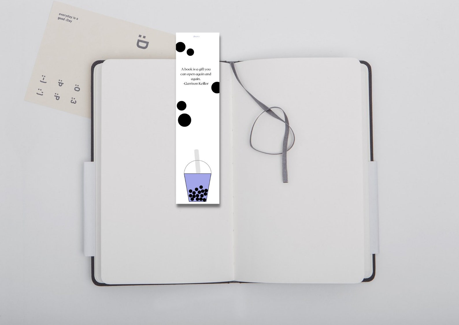 Boba Bookmark Set of 5, Printable Bookmarks, Bookmarks for Kids ...