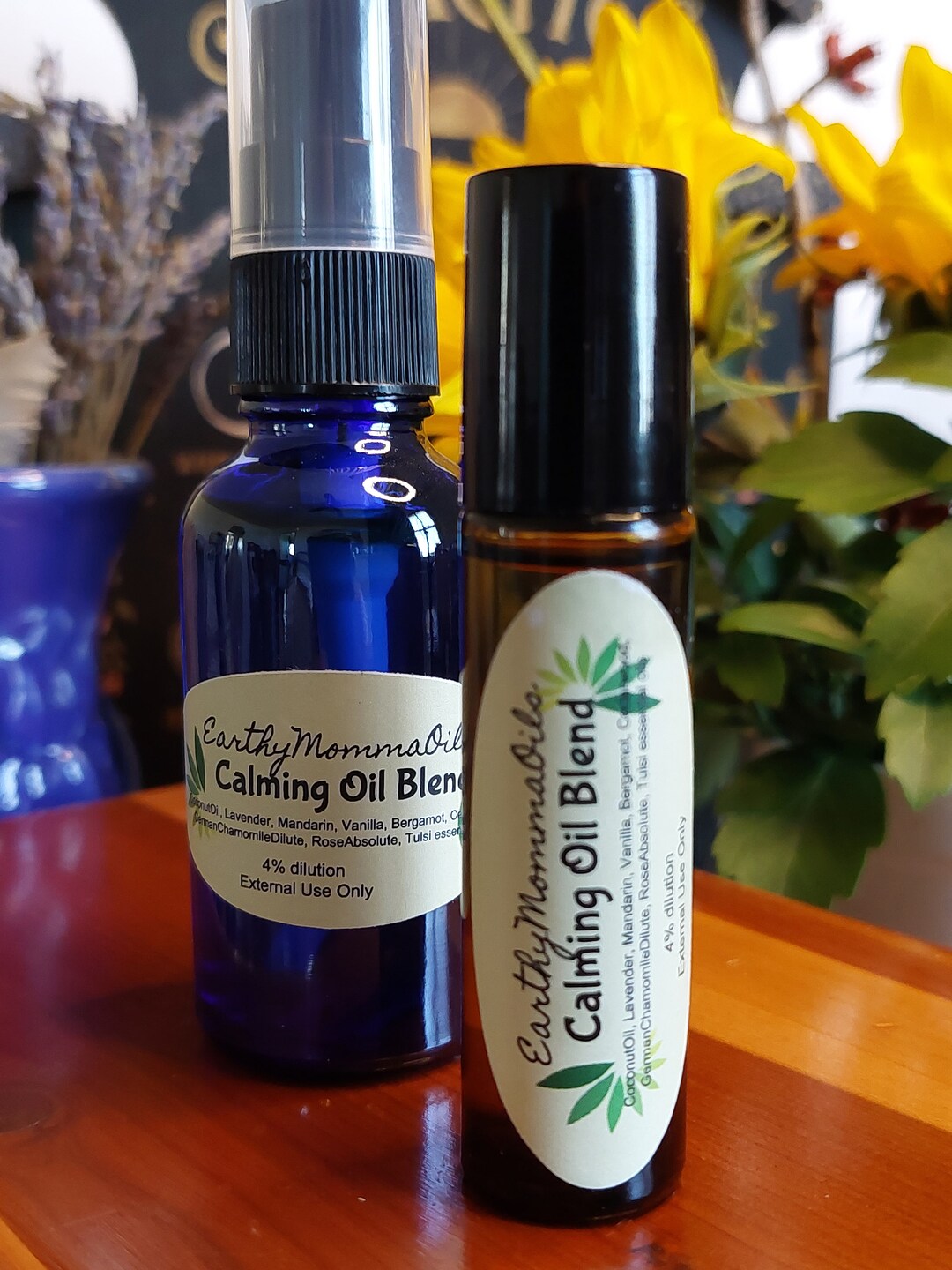 Calmingblend Therapeutic Oil Potion and Spray to Ease the Worry When ...