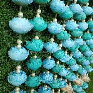 Indian Flower Garland Peony Rose Beaded String for Wedding Backdrop ...