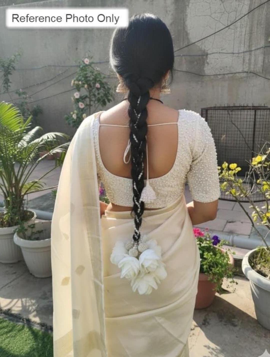 3 Types Pearl Flower Parandi for Women, Punjabi Parandi Jewelry Indian ...