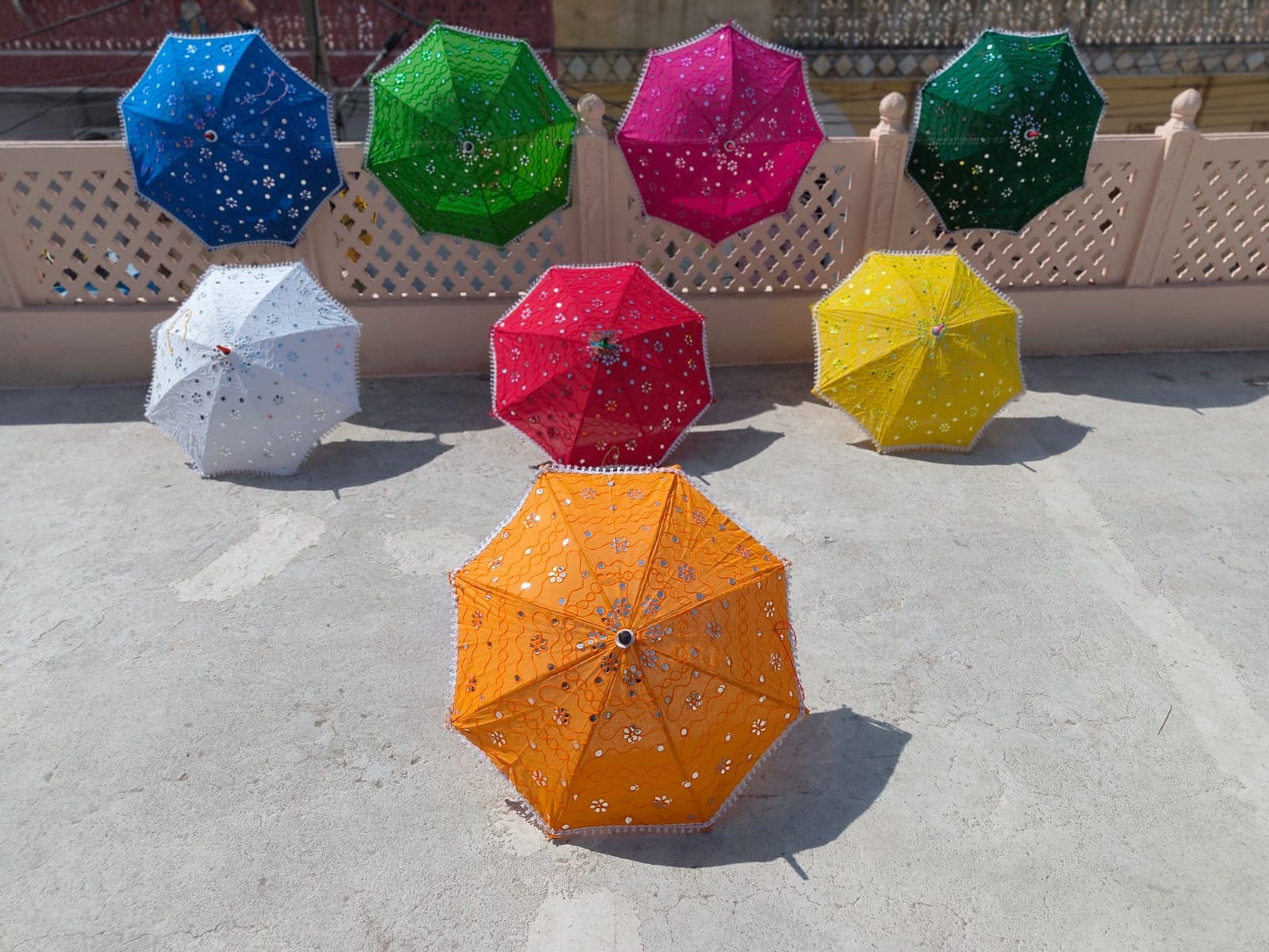 Set of 10,20,30,40,50,75,100 Rajasthani Jaipuri Print Handmade ...