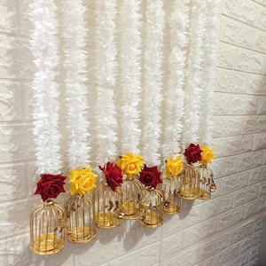 Handmade Jasmine Rose Cage String, Decorative String, Stage Backdrop ...
