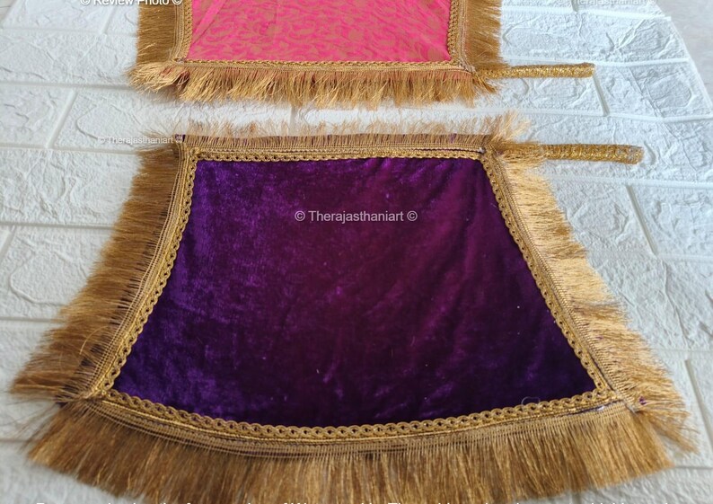 Handmade Velvet Handfan With Wooden Handle Traditional Pakhi/pankhi for ...