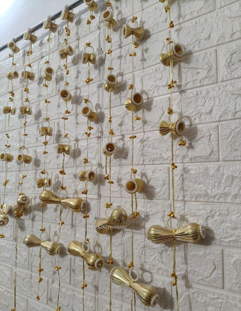 Damroo Hanging Garland Punjabi Jaggo Decor Sangeet Dholki Night Decor ...