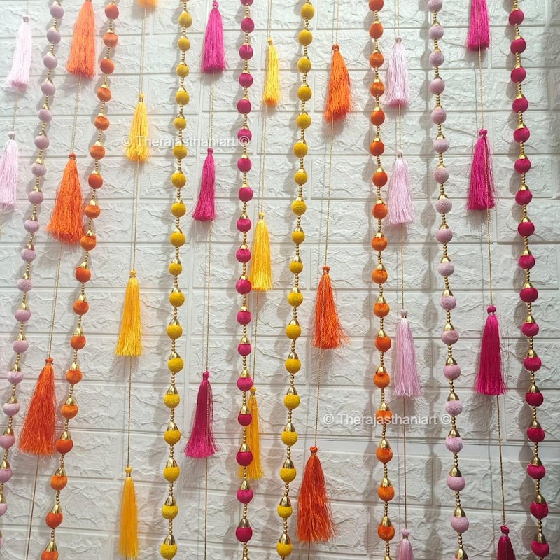 Hanging Tassels Garland - Etsy