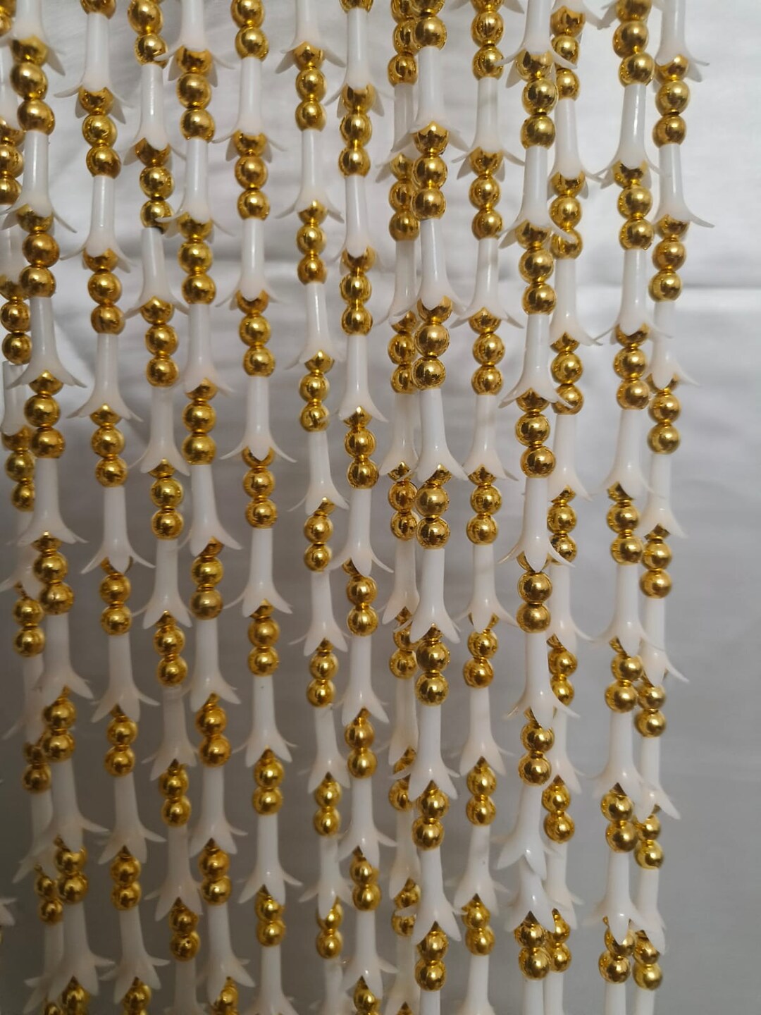 4 Feet Rajnigandha/jasmine/tuberose Buds Garland for Nikah Curtain ...