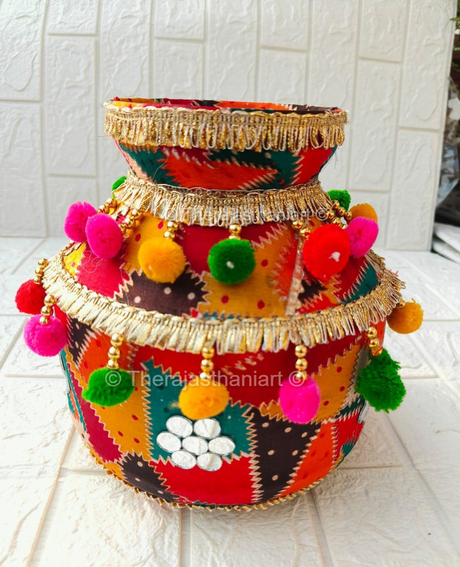 Punjabi Wedding Jaggo Set of 4| Indian Pre-wedding Accessories | Bride ...