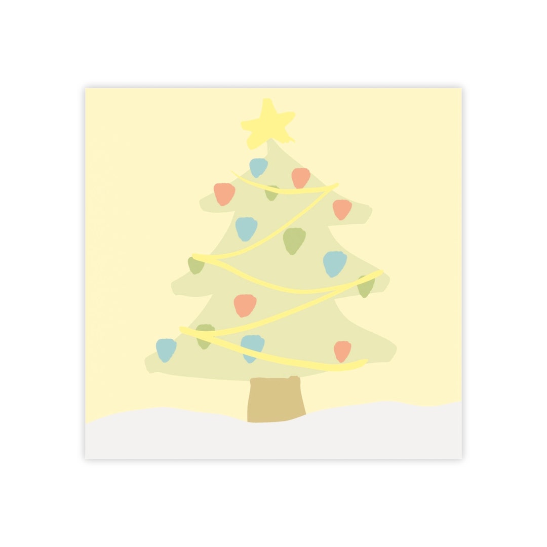 Christmas Tree Post-it® Note Pads - Etsy