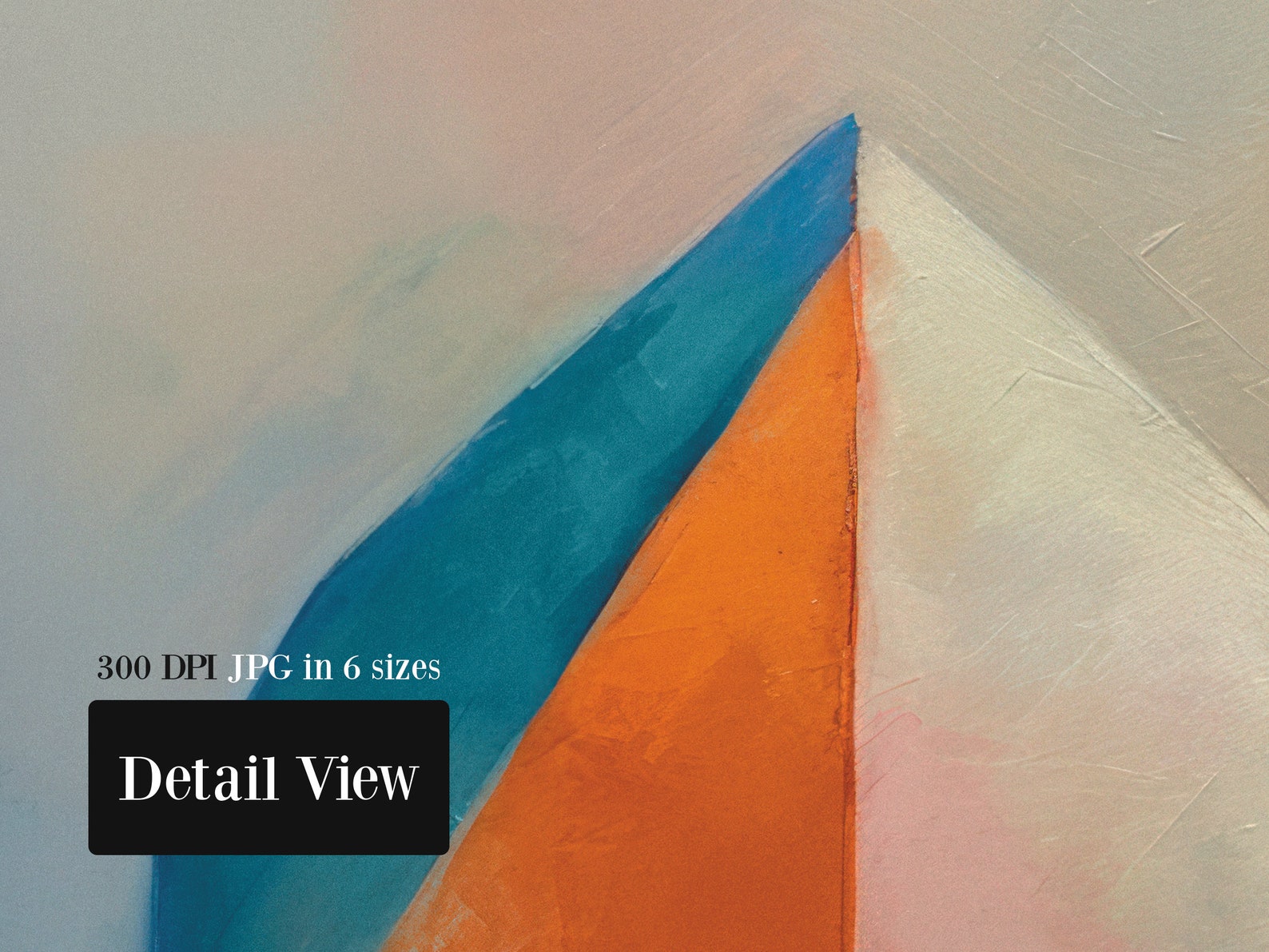 Modern Abstract Shapes Print, Symphony of Shapes #2, Contemporary Art ...