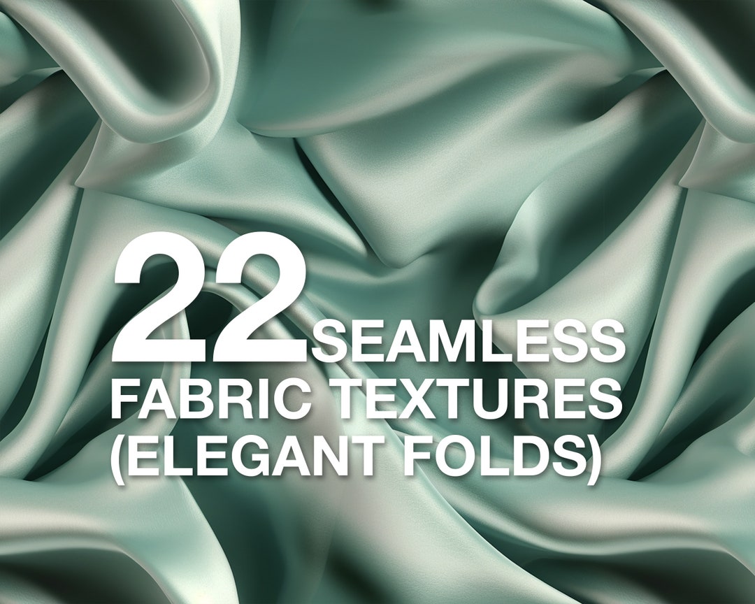 Elegant Fold Textures (seamless) | Satin, Knitted, 3D Waves, Photoshop ...