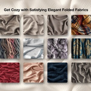 Elegant Fold Textures (seamless) | Satin, Knitted, 3D Waves, Photoshop ...