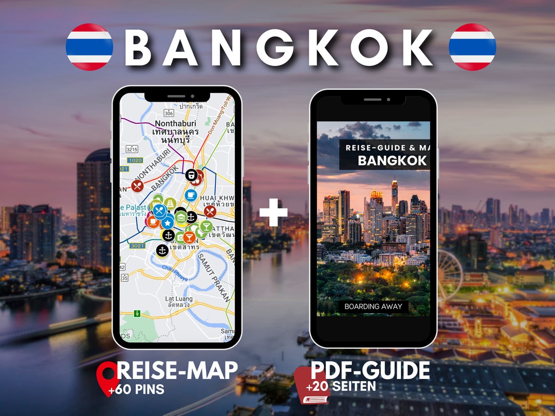 Bangkok – Interactive Travel Map for Bangkok (23 Pages E-book) > 60 ...