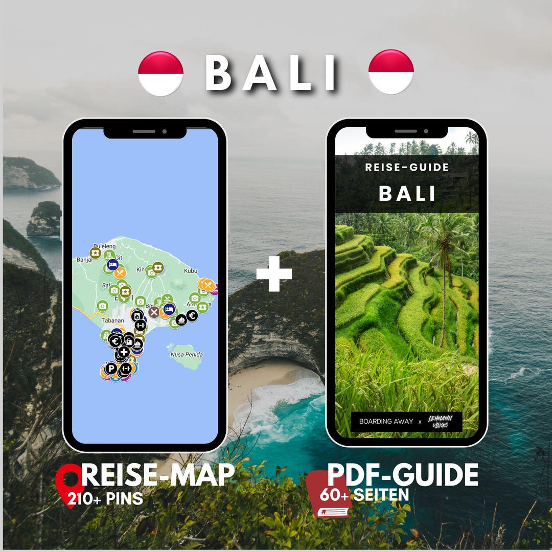 BALI Travel Guide e-book & Travel Map Bali Travel Guide Bali Highlights ...